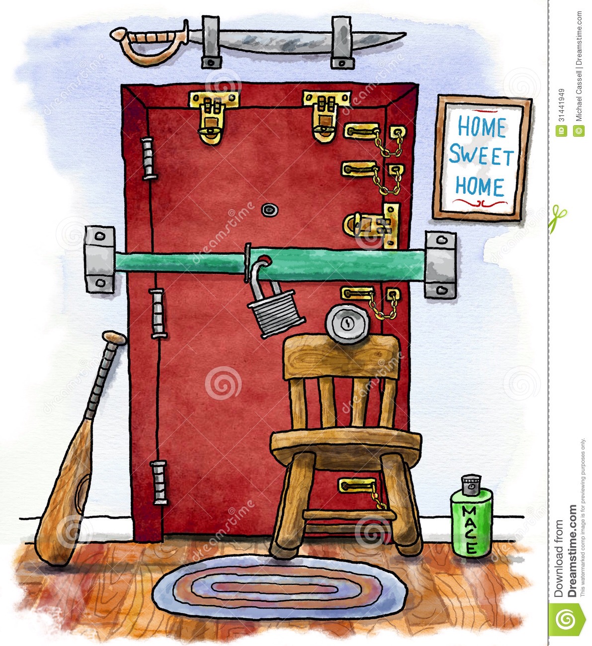 Knock at your own risk! | Observe and report